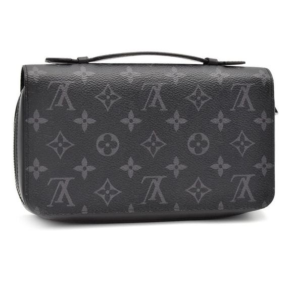 Louis Vuitton | Bags | Louis Vuitton Zippy Xl Monogram Eclipse Clutch Bag Black | Poshmark